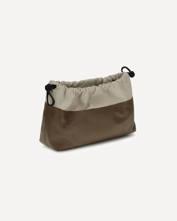 Pierre Hardy Twin Clutch Bag - Brown