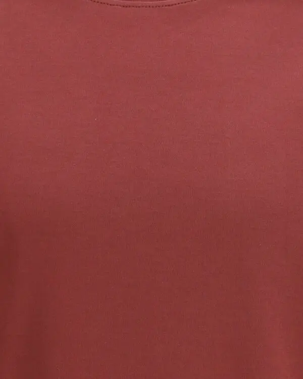 Brunello Cucinelli Cotton T-hirt - Bordeaux