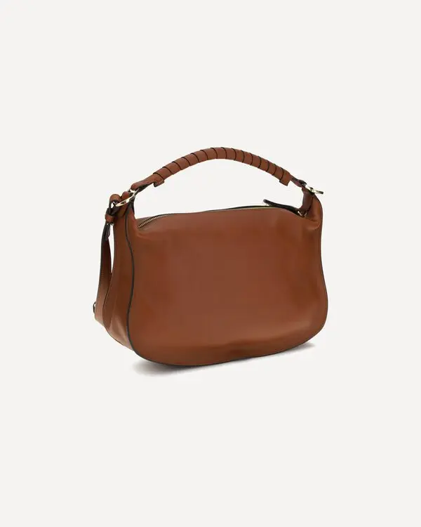 Chloé Marcie Small Shoulder Bag - Brown