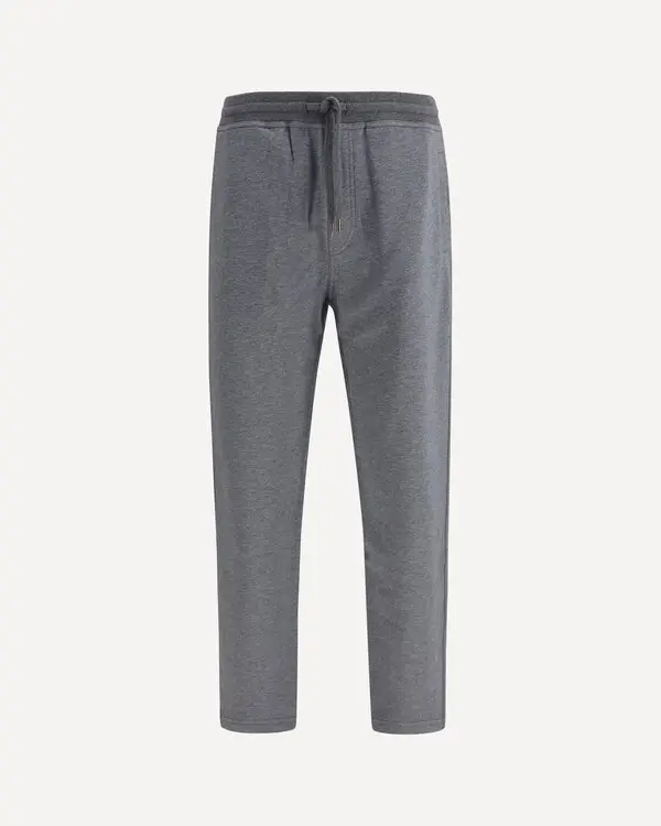 Brunello Cucinelli Straight Leg Pants In Stretch Cotton
