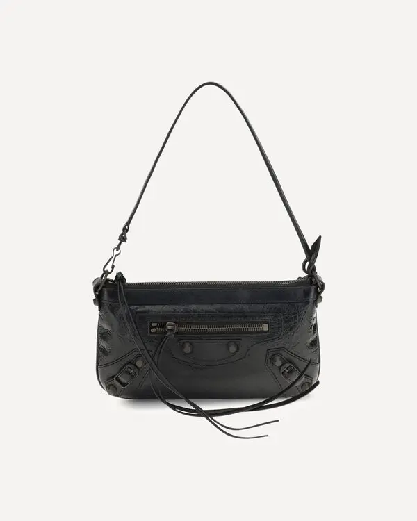 Balenciaga Le City Clutch Bag - Black
