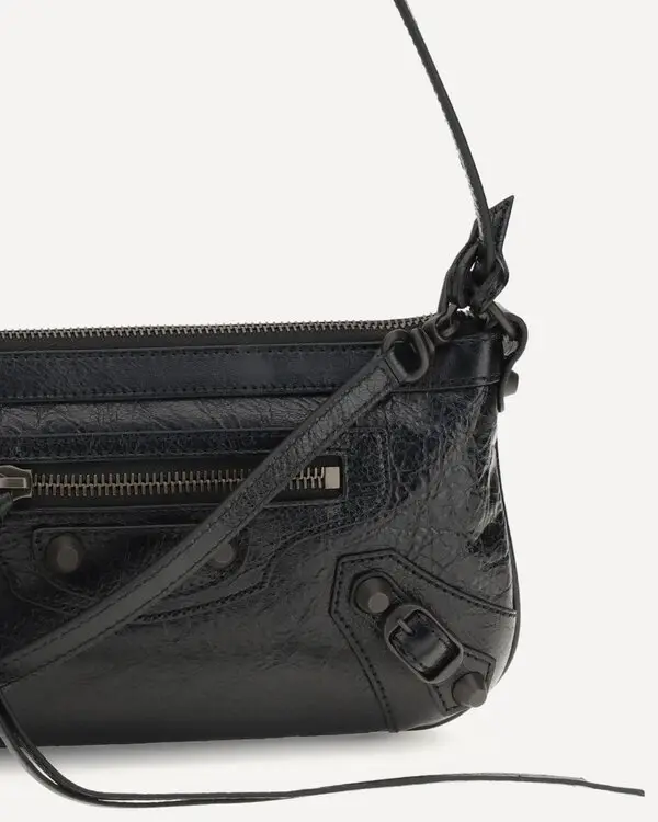 Balenciaga Le City Clutch Bag - Black