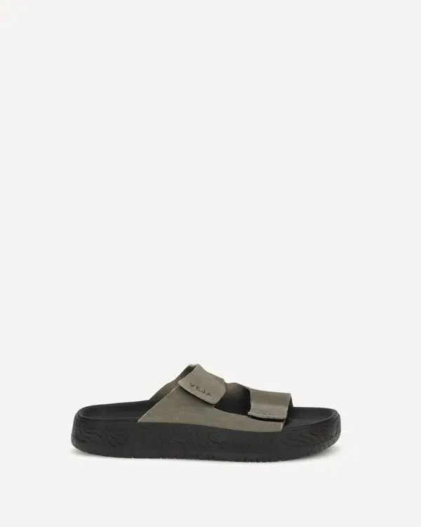 VEJA Etna Suede Sandals - Khaki