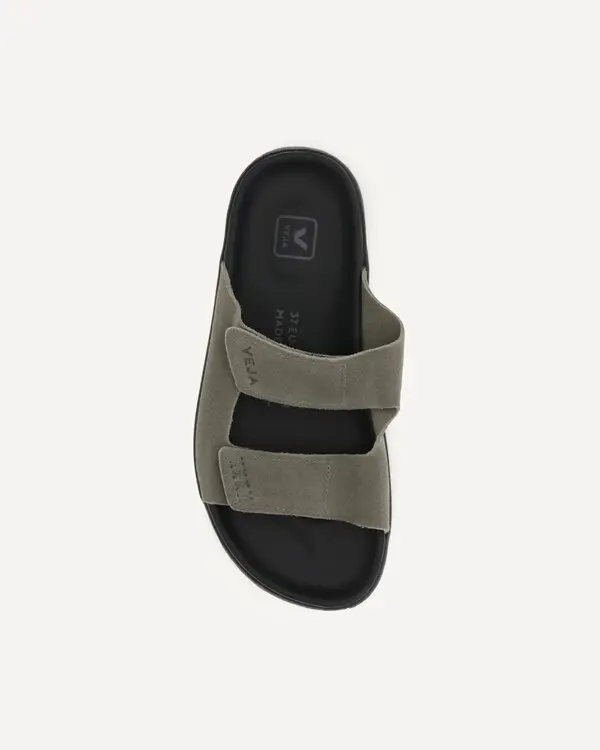 VEJA Etna Suede Sandals - Khaki