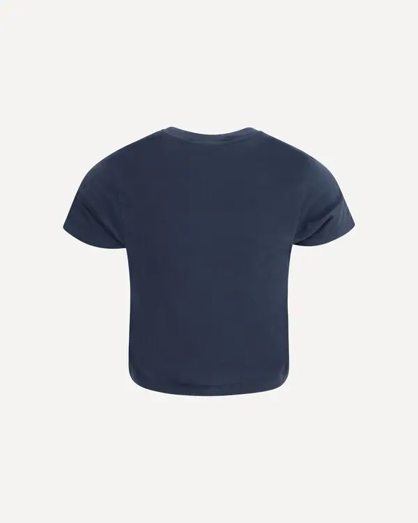 Maison Kitsuné Embroidered Cotton T-shirt