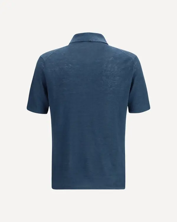 ROBERTO COLLINA Linen Polo