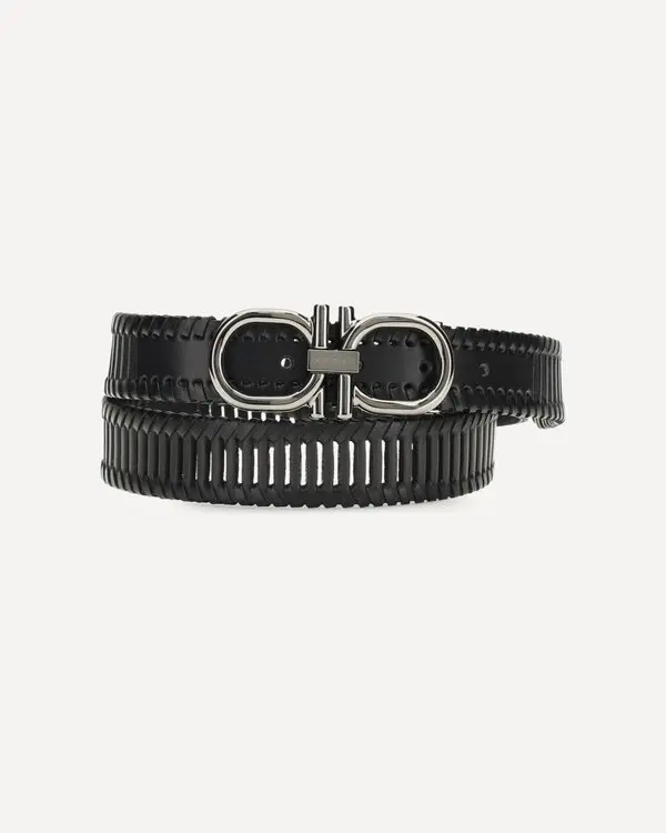 FERRAGAMO Adjustable Gancini Belt