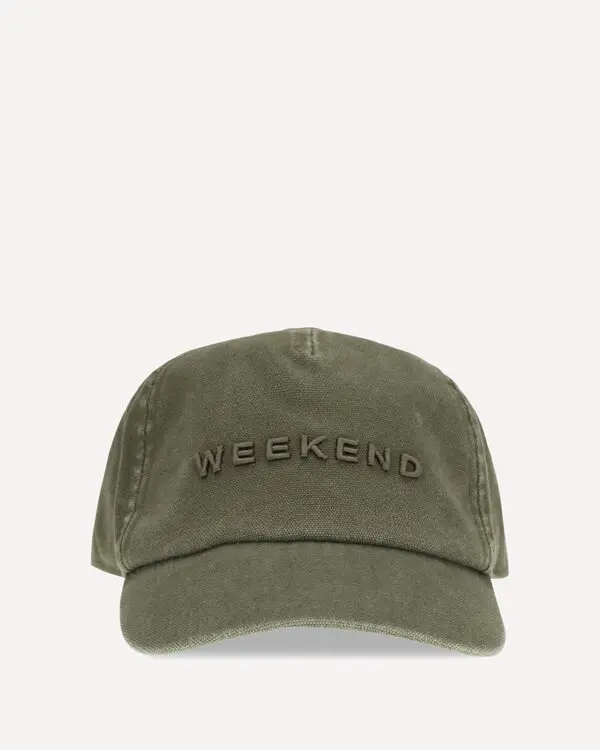 Max Mara Washed Cotton Baseball Cap
