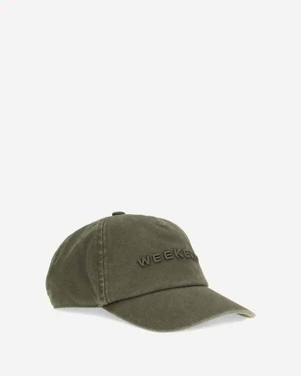 Max Mara Washed Cotton Baseball Cap