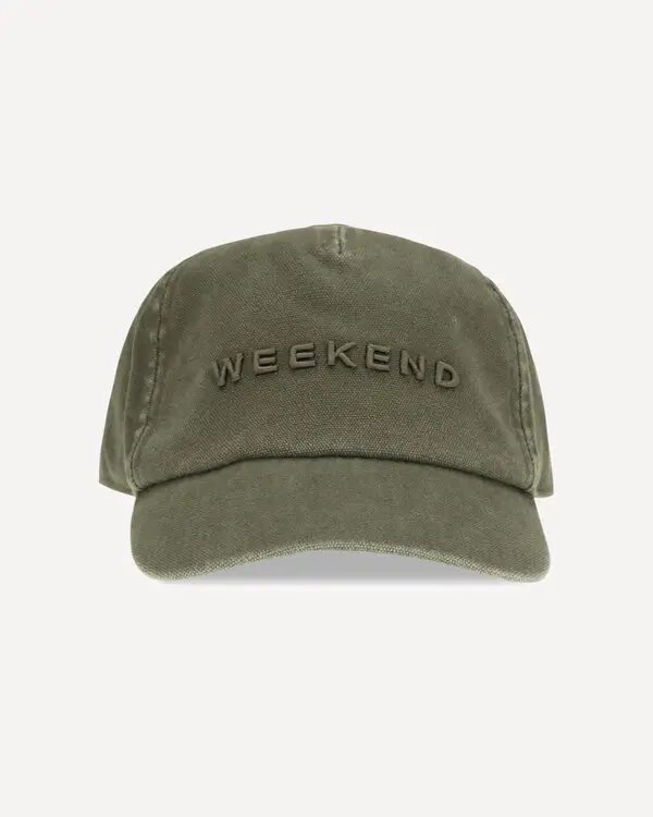 Max Mara Washed Cotton Baseball Cap