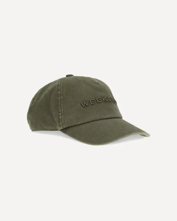 Max Mara Washed Cotton Baseball Cap