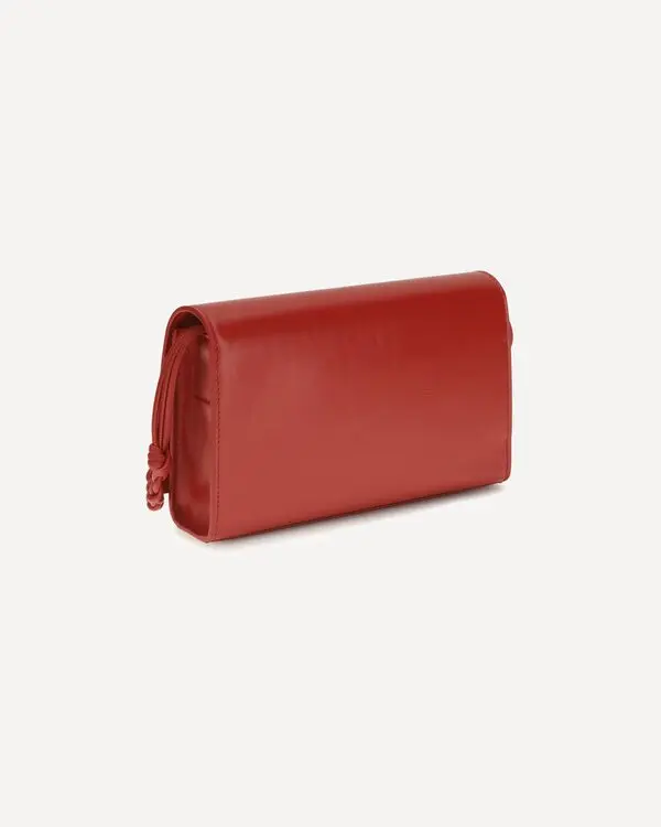 JIL SANDER Tangle Crossbody Wallet - Black
