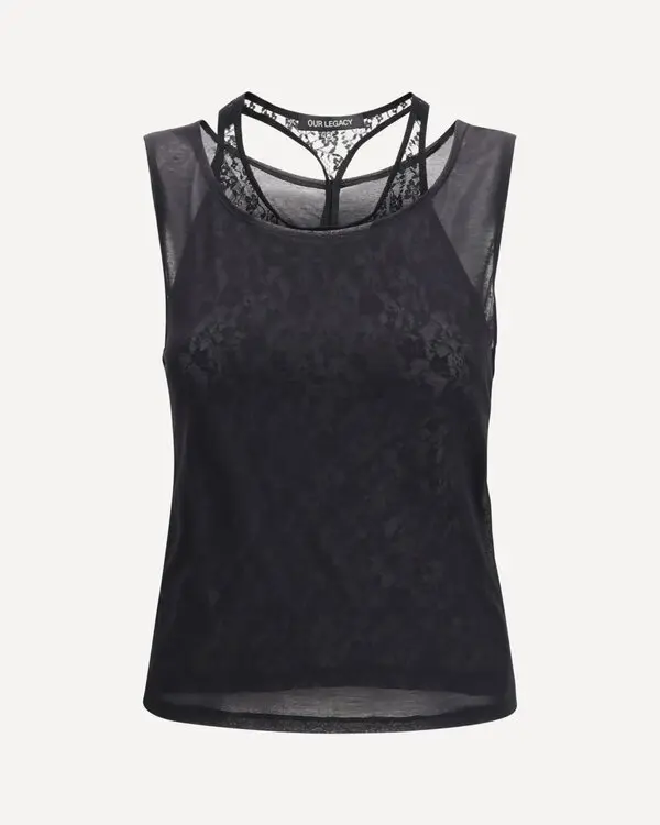 Our Legacy Stocking Jersey" Double Layered Swim Tank Top
