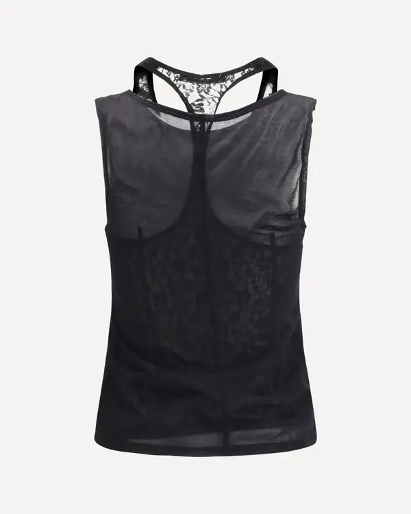 Our Legacy Stocking Jersey" Double Layered Swim Tank Top