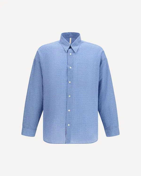 SUNFLOWER Stabe Shirt Mae - Blue