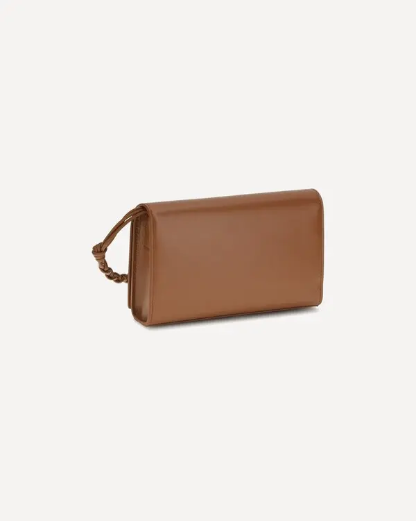 JIL SANDER Tangle Wallet With Shoulder Strap