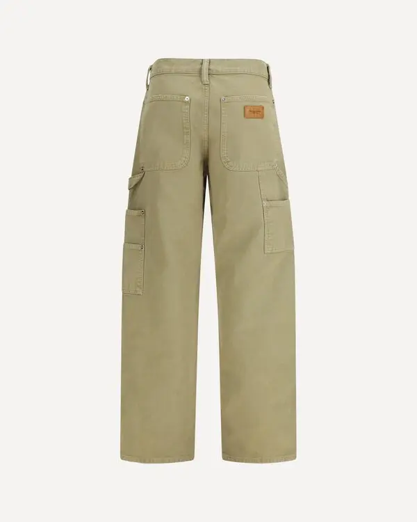Alexander Wang Zip Carpenter Pants With Distressed Details