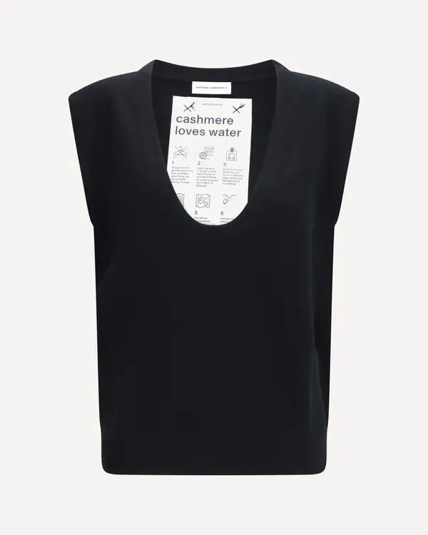 Extreme Cashmere N°423 Lord Sleeveless Sweater