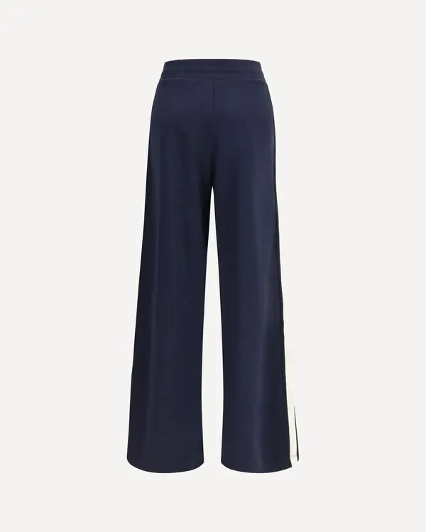 Max Mara Perdoni Cotton Jersey Wide Leg Pants