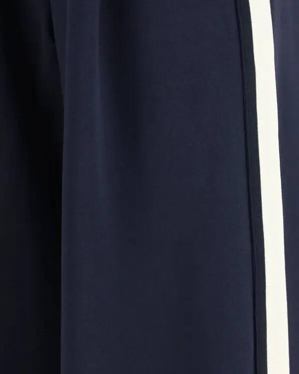 Max Mara Perdoni Cotton Jersey Wide Leg Pants