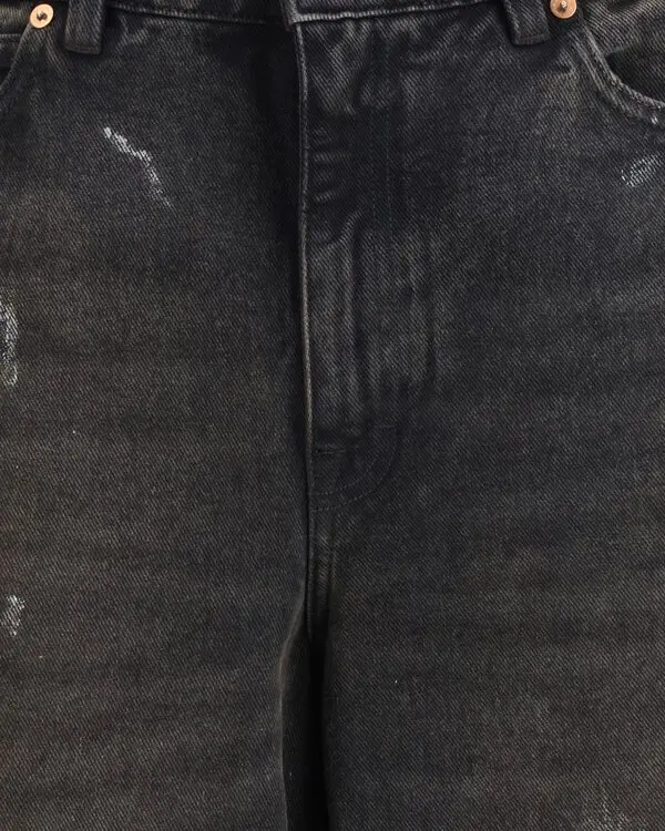 Our Legacy Full Cut Nebula Wash Jeans - Black