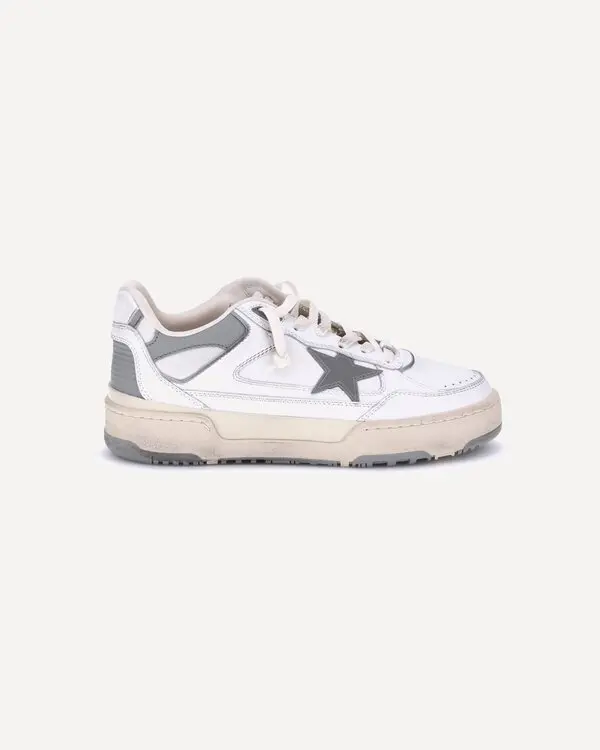 GOLDEN GOOSE Forty2 Lace Up Sneakers - Grey