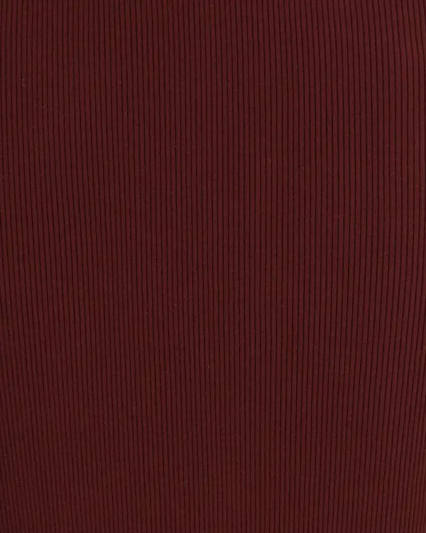 Max Mara Ribbed Midi Pencil Skirt