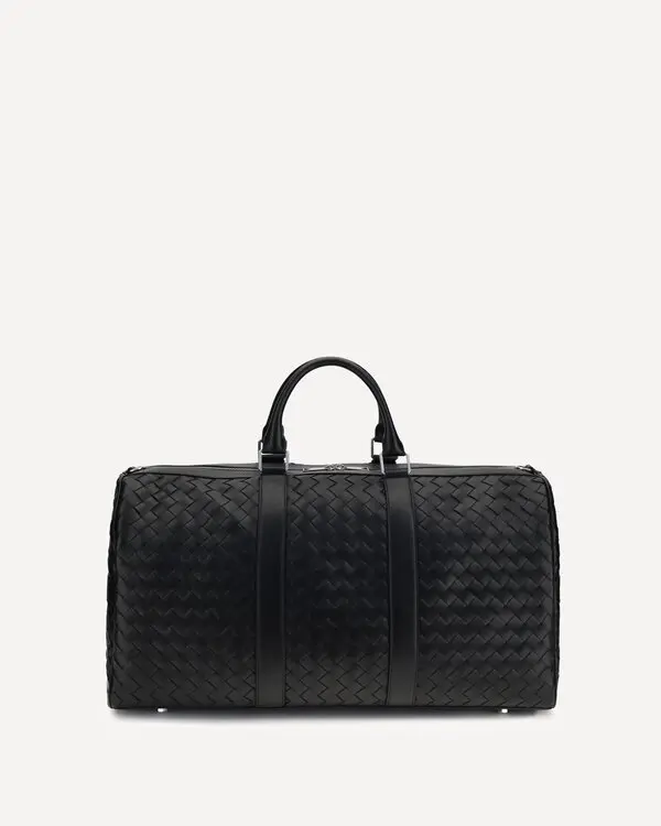Bottega Veneta Intrecciato Cabin-size Travel Bag - Black