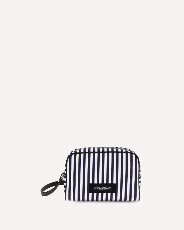 Dolce & Gabbana Striped Poplin Handbag - Multicolour
