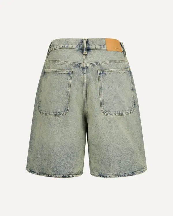 SUNFLOWER Super Wide Denim Bermuda Shorts
