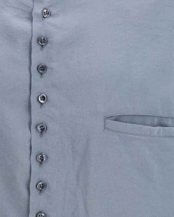 Giorgio Armani Wahed Ilk Hirt With Band Collar