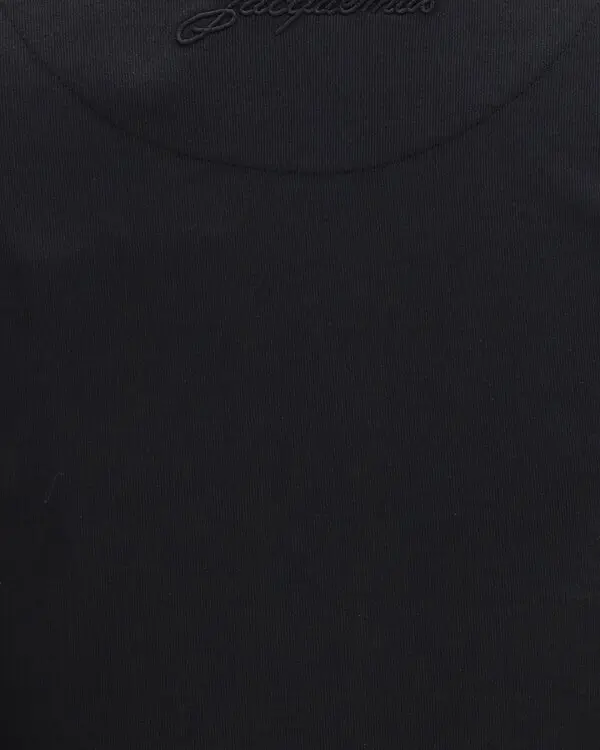 Jacquemus Paysan Wrap Top - Black
