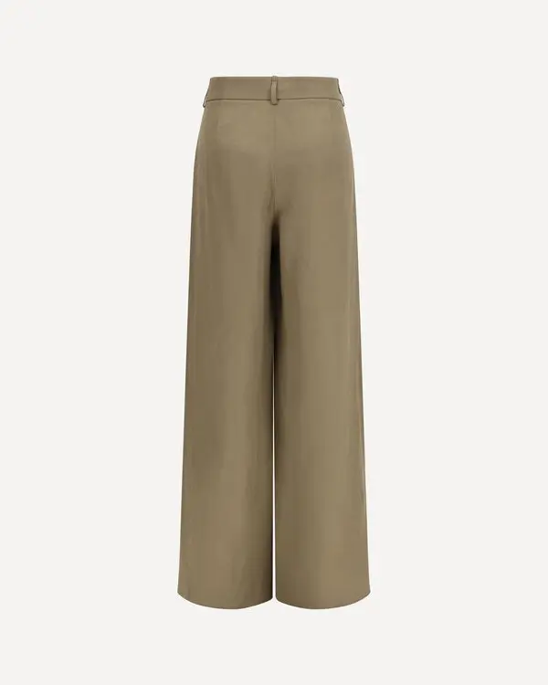 Giorgio Armani Wide Leg Linen Pants