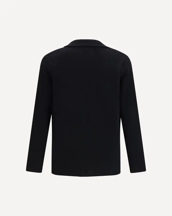 ROBERTO COLLINA Knit Jacket With Lapels