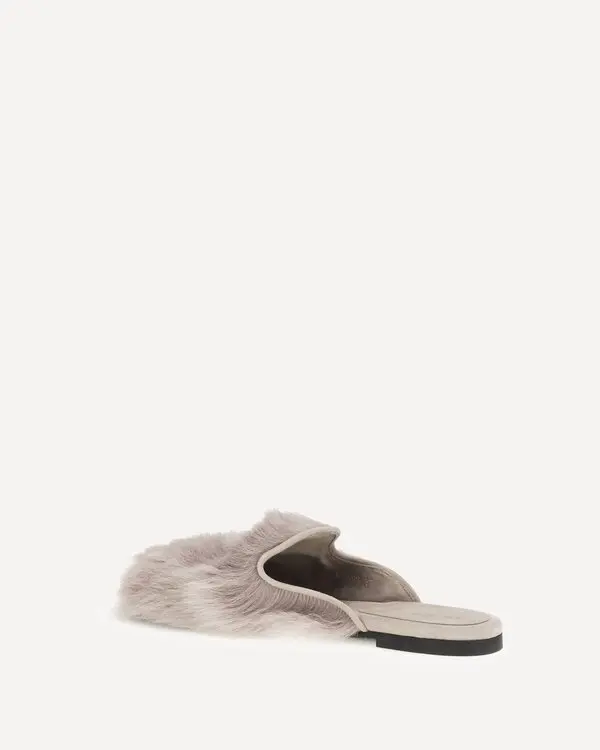Dolce & Gabbana Sheepskin Mules
