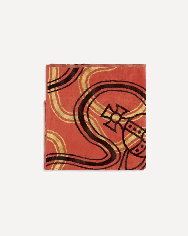 VIVIENNE WESTWOOD Cotton Beach Towel