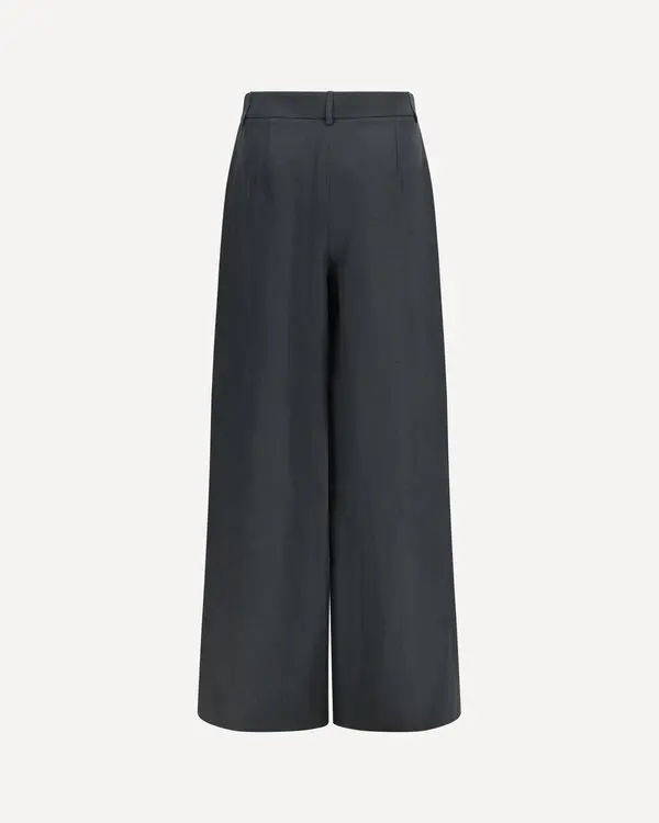 Giorgio Armani Linen Wide Leg Pants