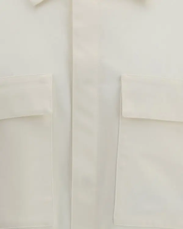 Herno Oversize Bowing Shirt Mae