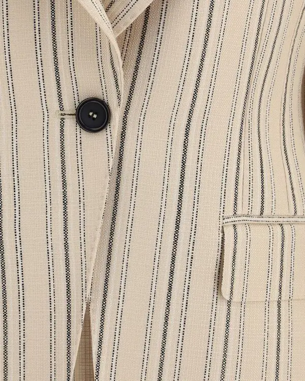 Dolce & Gabbana Single-breasted Regimental Pinstripe Jacket