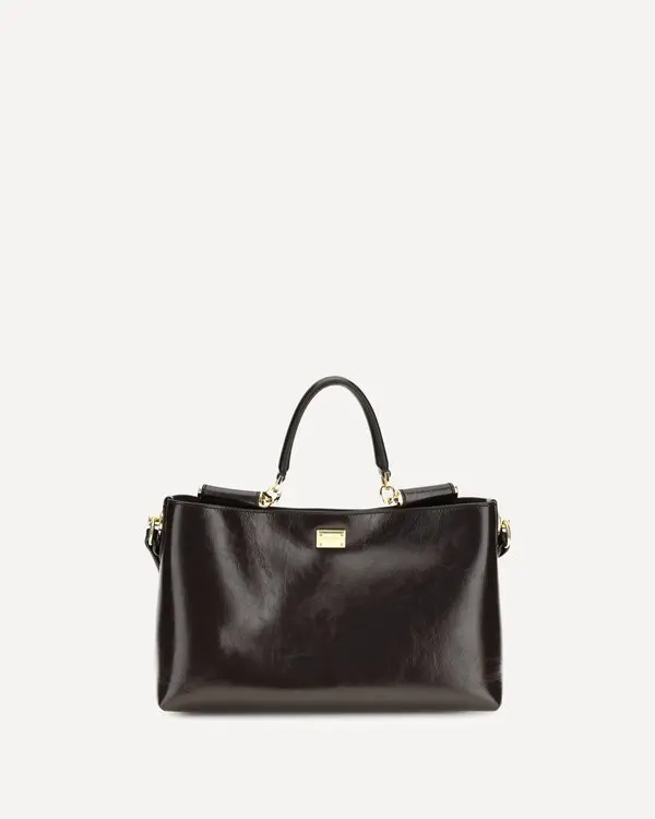 Dolce & Gabbana Vittoria Medium Handbag - Brown