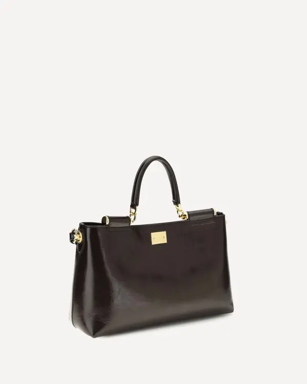 Dolce & Gabbana Vittoria Medium Handbag - Brown