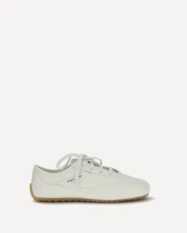Alexander McQueen Low Boxer Sneakers In Nappa Leather