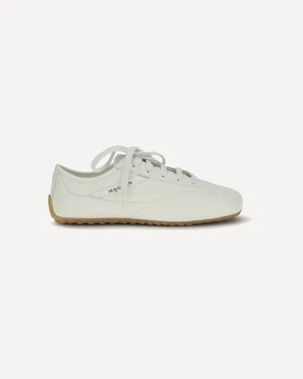 Alexander McQueen Low Boxer Sneakers In Nappa Leather