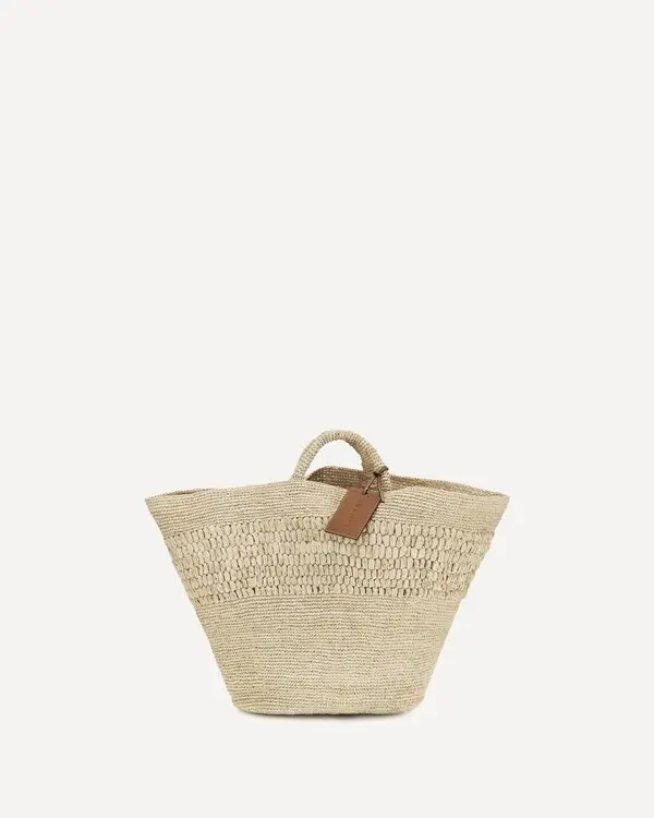 Manebí Fiji Raffia Handbag