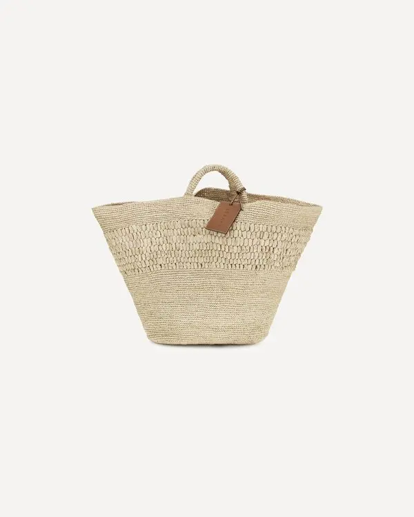 Manebí Fiji Raffia Handbag