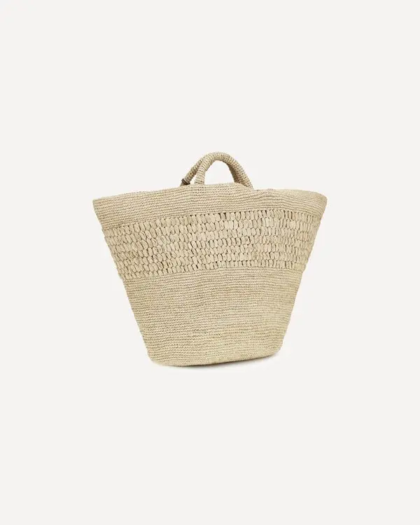 Manebí Fiji Raffia Handbag