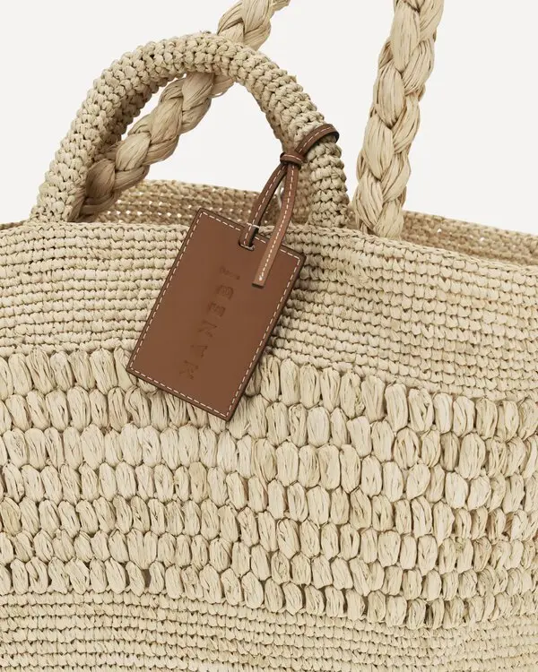 Manebí Fiji Raffia Handbag