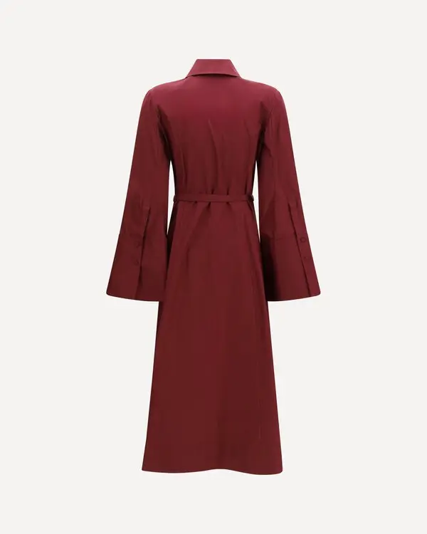 Gabriela Hearst Carmina Shirtdress In Sea Island Cotton Poplin