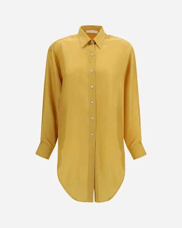 UMIT BENAN Sailor Marisca Silk Shirt - Gold