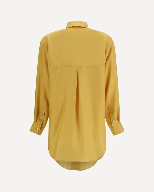 UMIT BENAN Sailor Marisca Silk Shirt - Gold